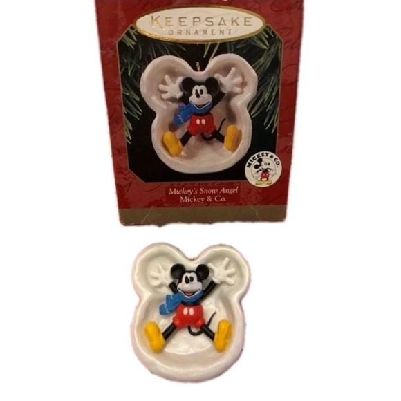 Hallmark | Holiday | Hallmark Keepsake Ornament 997 Disney Mickeys Snow ...